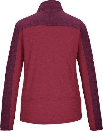 Killtec Strickjacke KOS 71 WMN FLX JCKT Colourblock Powerstretchjacke mit Zipper-Taschen und Kinnschutz