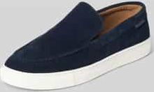 Poelman Loafer aus echtem Leder mit Logo-Detail