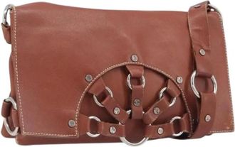 Celine Sac bandouli&egrave;re vintage doccasion - Femme - Pre-owned - Brun - Taille: ONE Size