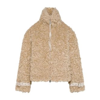 Seventy Ecopelliccia Ricciolino - - Jackets - Damen - Beige - L