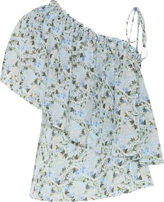Bruuns Bazaar Damen, Blusen & Hemden, Blau, SGr&ouml;&szlig;e