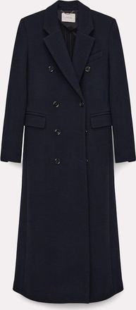 Dorothee Schumacher LANGER MANTEL AUS WOLL-STRETCH MIX