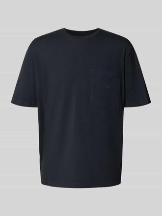 A|X Armani Exchange Relaxed Fit T-Shirt aus reiner Baumwolle mit Brusttasche
