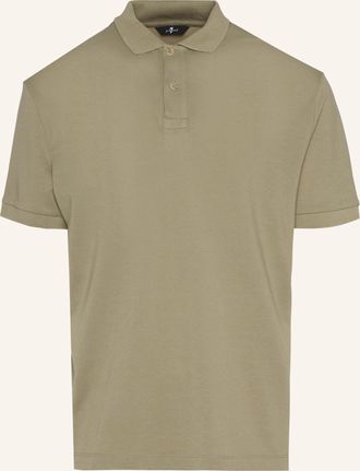 7 For All Mankind Knitted S/S Polo gruen