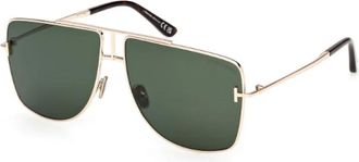Tom Ford unisex, Accessoires, Jaune, Taille: ONE Size Eliott-02 Lunettes de soleil