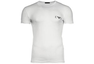 Emporio Armani T-Shirt Herren T-Shirt 2er Pack Baumwolle BOLD MONOGRAM (Packung, 2er Pack)