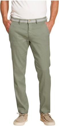 Mason's Homme, Pantalons, Vert, Taille: 3XL Pantalon Chino Oxford Torino