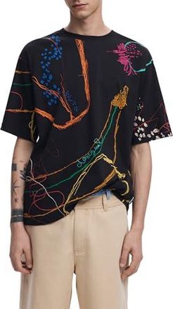 Desigual TS_MATARO, 2000 Black, XL