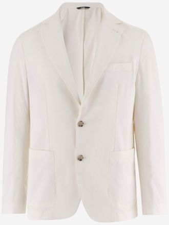HUGO BOSS Veste en coton extensible