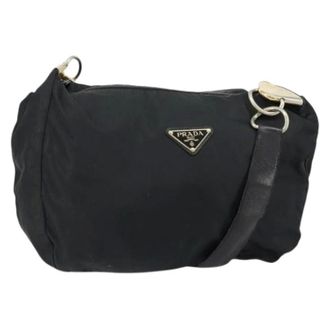 Prada Sac bandouli&egrave;re en nylon Pre-owned - Femme - Pre-owned - Noir - Taille: ONE Size