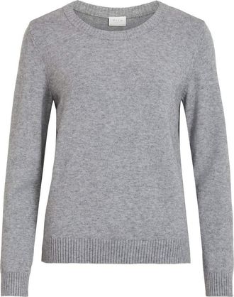 Vila Female Strickpullover Rundhalsausschnitt