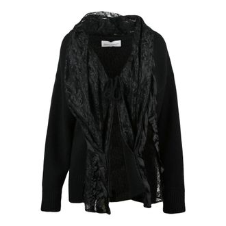 Niccol&ograve; Pasqualetti Niccol&ograve; Pasqualetti - Centrino Cardigan - Femme - Pulls - Noir - Taille: 36 FR