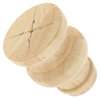 Hemobllo Alipis Runde Holzm&ouml;belf&uuml;&szlig;e 10X8cm Sofabeine aus Massivem Holz Stabile Ersatz Schrankf&uuml;&szlig;e f&uuml;r Sofa Couchtisch und TV M&ouml;bel