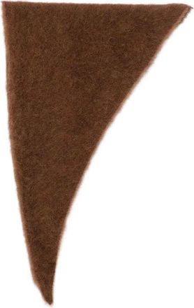 Uma Wang Scarf Triangle Fluffy Wool
