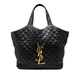 Saint Laurent Pre-owned Icare Shopping Tote - - Pre-owned - Damen - Schwarzk - ONE SIZE
