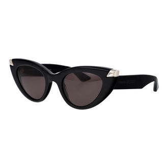 Alexander McQueen Stylische Sonnenbrille Am0442S - - Accessories - Damen - Schwarzk - 50 MM
