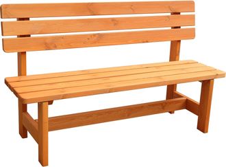 Promadino Holz-Bank Summer honigbraun