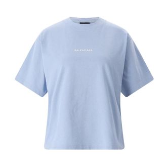 Balenciaga Damen, Oberteile, Blau, LGr&ouml;&szlig;e