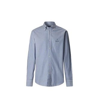 Fa&ccedil;onnable Chemise &agrave; rayures en coton