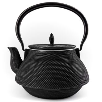 Generic ARARE Tetsubin Gusseisenkanne 2000 ml &Oslash; 19,0 cm japanisch Tee-Kanne Schwarz