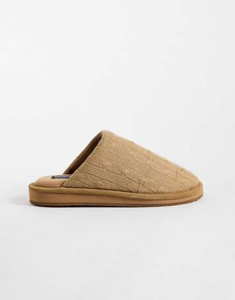 Polo Ralph Lauren Carey slippers beige-Neutre