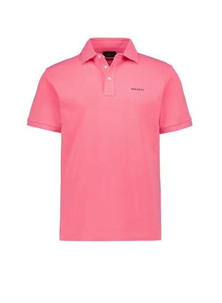 Hackett Herren Polo-Shirt rosa Classic Fit
