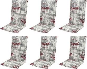 Doppler 6 x 7 cm Luxus Hochlehner Auflage Living 2901, 120 x 50 cm, Made IN Europe