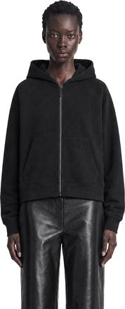 Max Mara Technical Cotton Zip-Up Hoodie