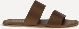 Pedro Garcia Double-band satin Sandals Female 41