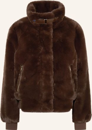 Rino&Pelle Rino & Pelle Kunstfell-Jacke braun