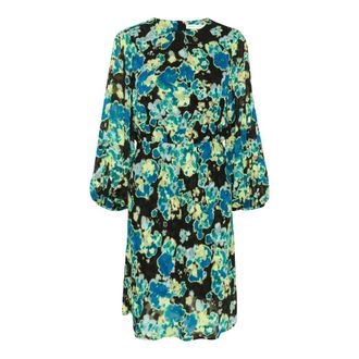 Inwear Robe Fleurie Fluide - Femme - Robes - Multicolore - Taille: 40 FR