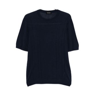 Tagliatore Herren, Strickwaren, Blau, 3XLGr&ouml;&szlig;e