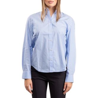 Saint Barth Meredith Shirt - Femme - Blouses et Chemises - Bleu - Taille: 36 FR