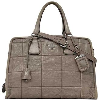 Prada Pre-owned Vintage Handtasche - - Pre-owned - Damen - Grau - ONE SIZE