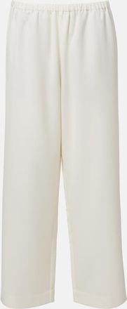 R&oacute;he R&oacute;he Pantalon large en laine m&eacute;lang&eacute;e