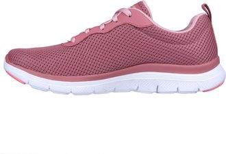 Skechers Damen Flex Appeal 4.0-Brilliant V Sneaker, Mauve Mesh/Pink Trim, 37.5 EU