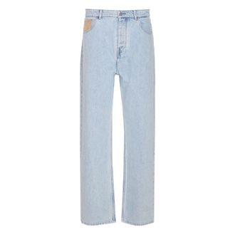 Dr&ocirc;le de Monsieur Klare Blaue Gerippte Jeans Rei&szlig;verschluss - - Jeans - Herren - Blau - W32