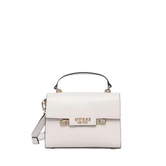 Guess Aldith Mini Top Handle Flap - - Bags - Damen - Beige - ONE SIZE