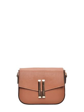 Anna Luchini Braun Rindsledertasche