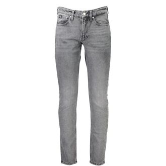 Calvin Klein Homme, Jeans, Gris, Taille: W28 L32 Jean Slim Taper, 5 poches, Coton