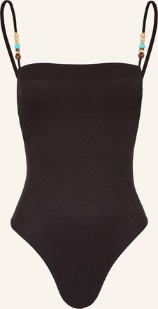 Banana Moon Banana Moon Couture Badeanzug Mapiri Tanzania Mit Schmuckperlen schwarz