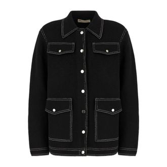 Tory Burch Cardigans - - Knitwear - Damen - Schwarzk - L