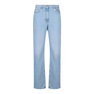Elisabetta Franchi Femme, Jeans, Bleu, Taille: W27 Jean Boyfriend Bleu Clair