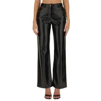 Moschino Femme, Pantalons, Noir, Taille: 42 FR Pantalone