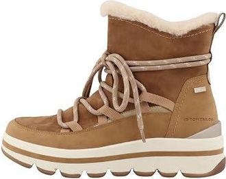Tom Tailor Femme 4290040012 Botte de Neige, Dksand, 39 EU
