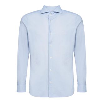 Dell'Oglio Homme, Chemises, Bleu, Taille: S Chemise Bleue pour Homme