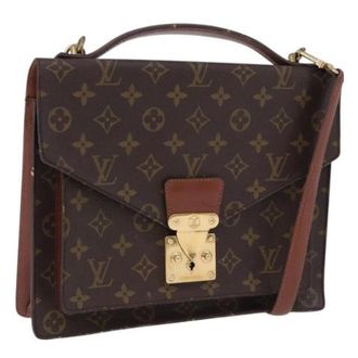 Louis Vuitton Pre-owned Toile sacs-louis-vuitton - Femme - Pre-owned - Brun - Taille: ONE Size