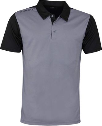 Stuburt Golf Herren Broadway Leicht atmungsaktiv Golf-Polo-Hemd - Storm - L