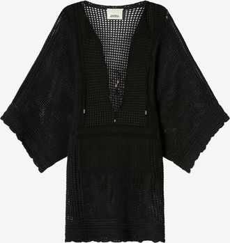 Isabel Marant Robe Metina - Femme - Noir - Taille34 - Isabel Marant - Collection &Eacute;t&eacute; Femme - Nouvelle Collection Capsule La Riviera