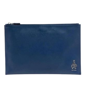 Prada Pre-owned Clutch - - Pre-owned - Damen - Blau - ONE SIZE